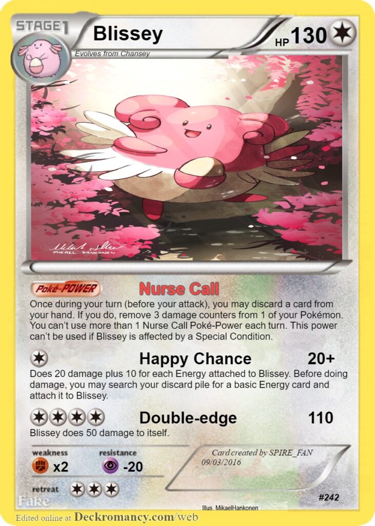 Blissey – Pokémon TCG Highlander - The Eagle's Perch
