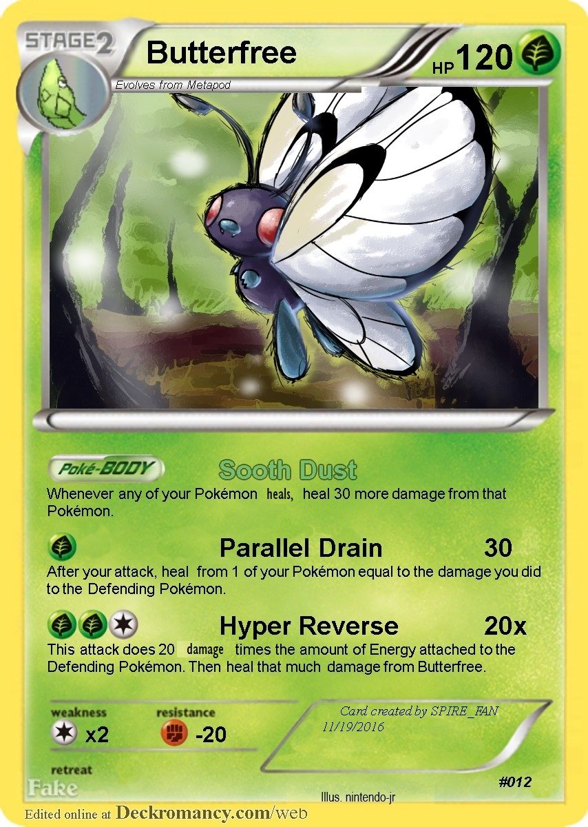 Butterfree - Pokémon TCG Highlander - The Eagle's Perch