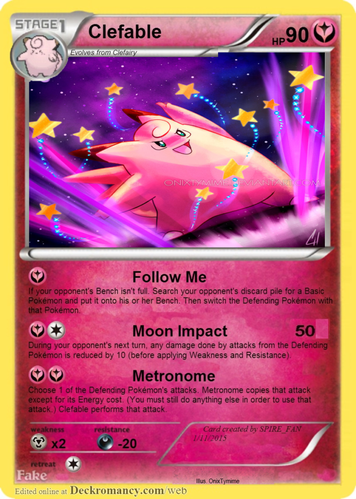 Clefable – Pokémon TCG Highlander - The Eagle's Perch