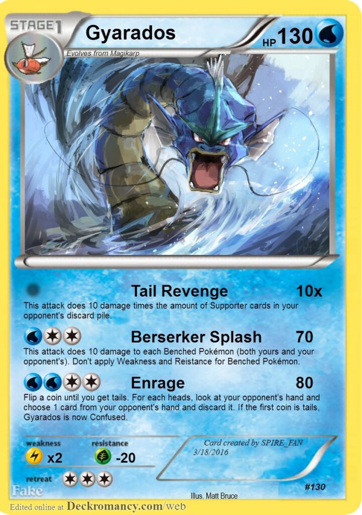 Gyarados – Pokémon TCG Highlander - The Eagle's Perch