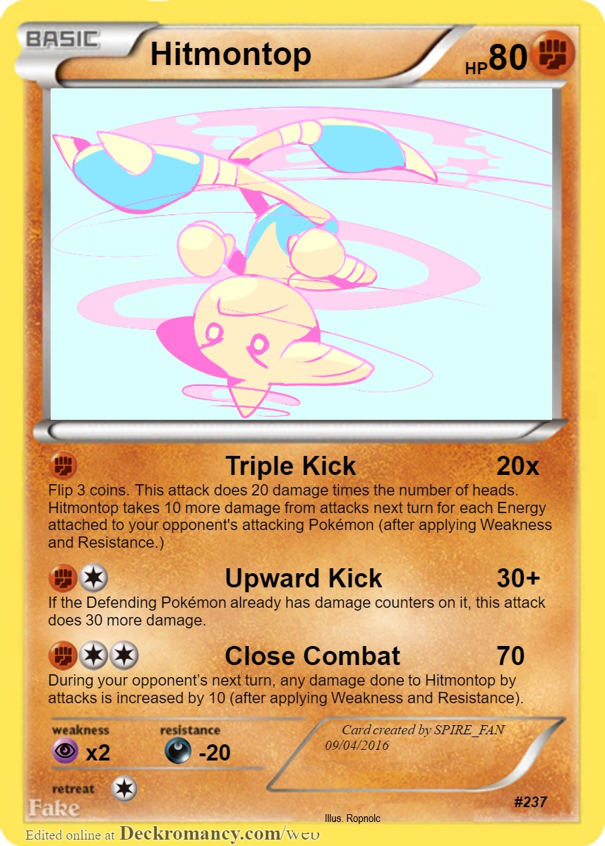 Hitmontop – Pokémon TCG Highlander - The Eagle's Perch