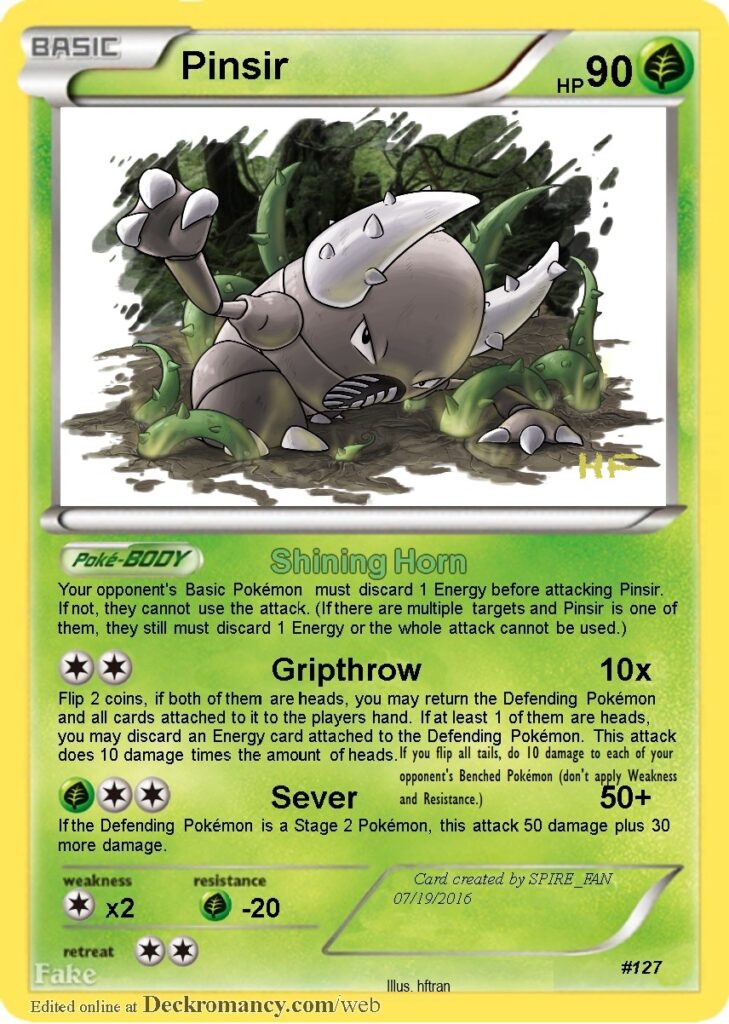 Pinsir – Pokémon TCG Highlander - The Eagle's Perch