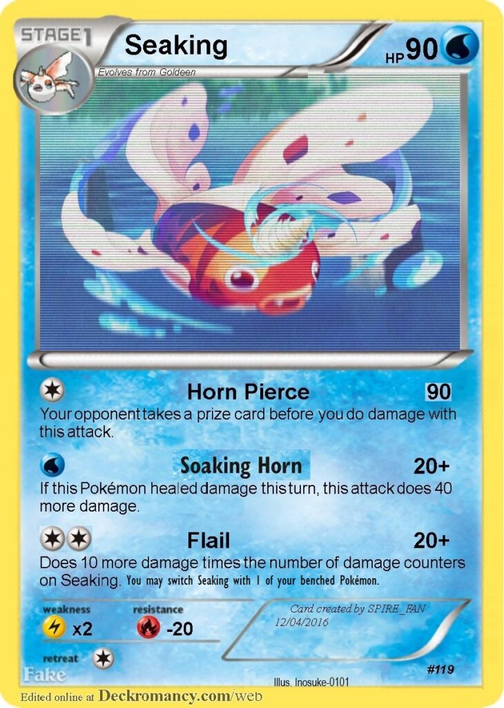 Seaking – Pokémon TCG Highlander - The Eagle's Perch