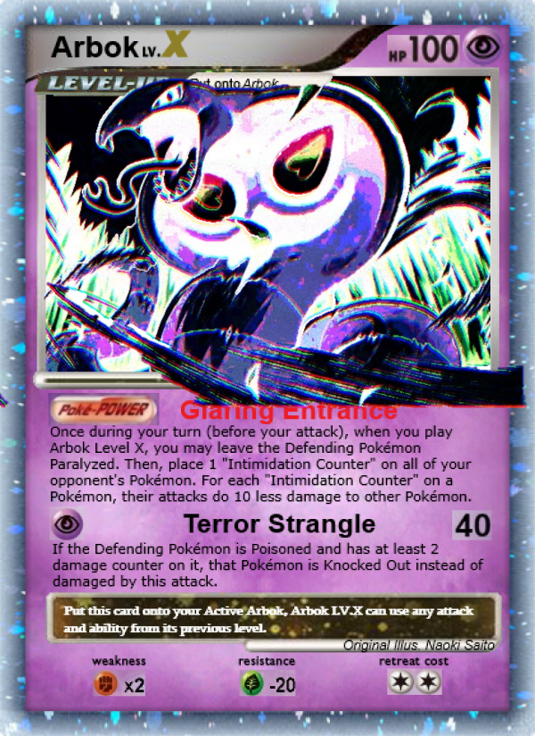 Arbok - Pokémon TCG Highlander - The Eagle's Perch