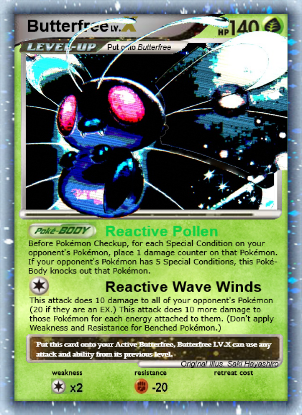 Butterfree - Pokémon TCG Highlander - The Eagle's Perch