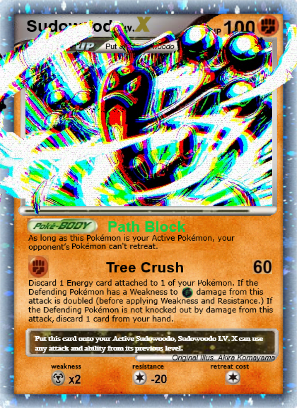 Sudowoodo - Pokémon TCG Highlander - The Eagle's Perch